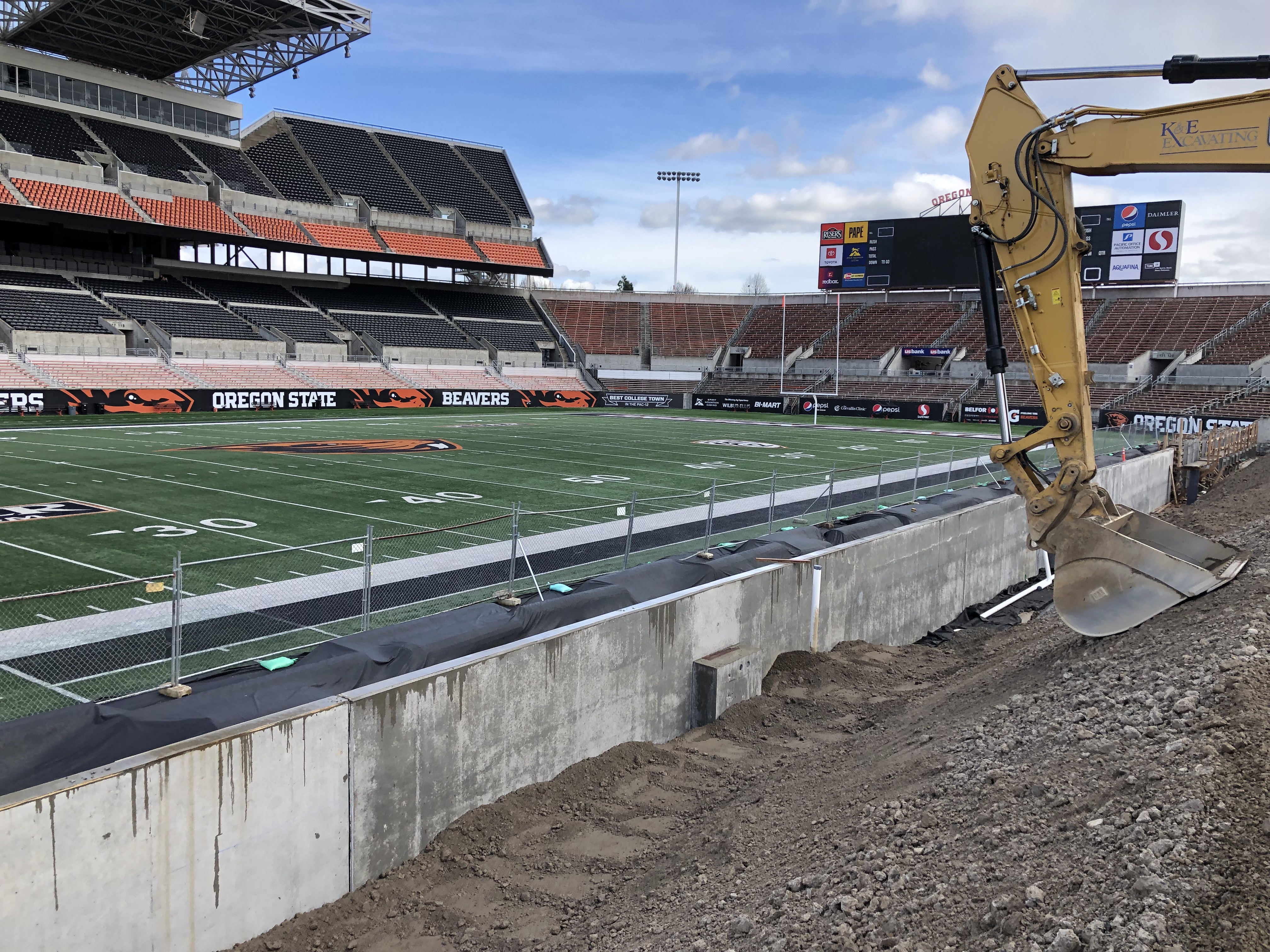 OSU Reser Stadium Westside Completion